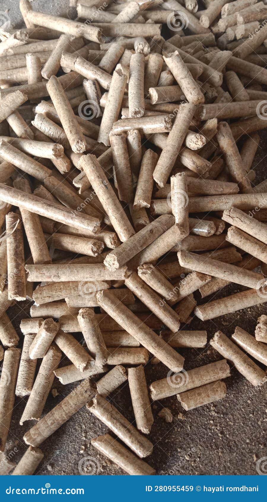 Rice Husk Pellets are an Alternative Boiler Fuel Stock Image - Image of ...