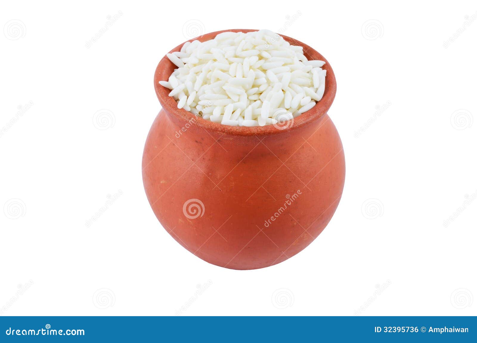 Rice in jar stock photo. Image of oriental, plant, grain - 32395736