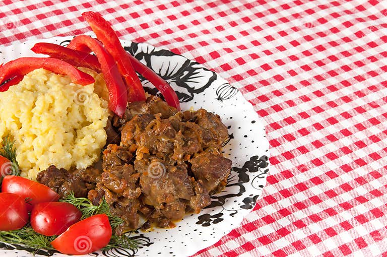 Rice and Lamb Stew with Vegetables Stock Image - Image of lamb, cooked ...