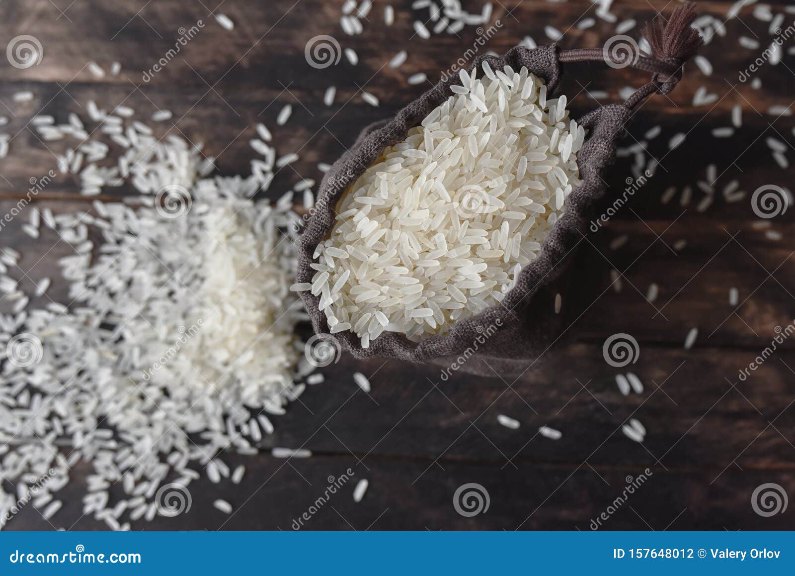 Rice long grain close up stock photo. Image of close - 157648012