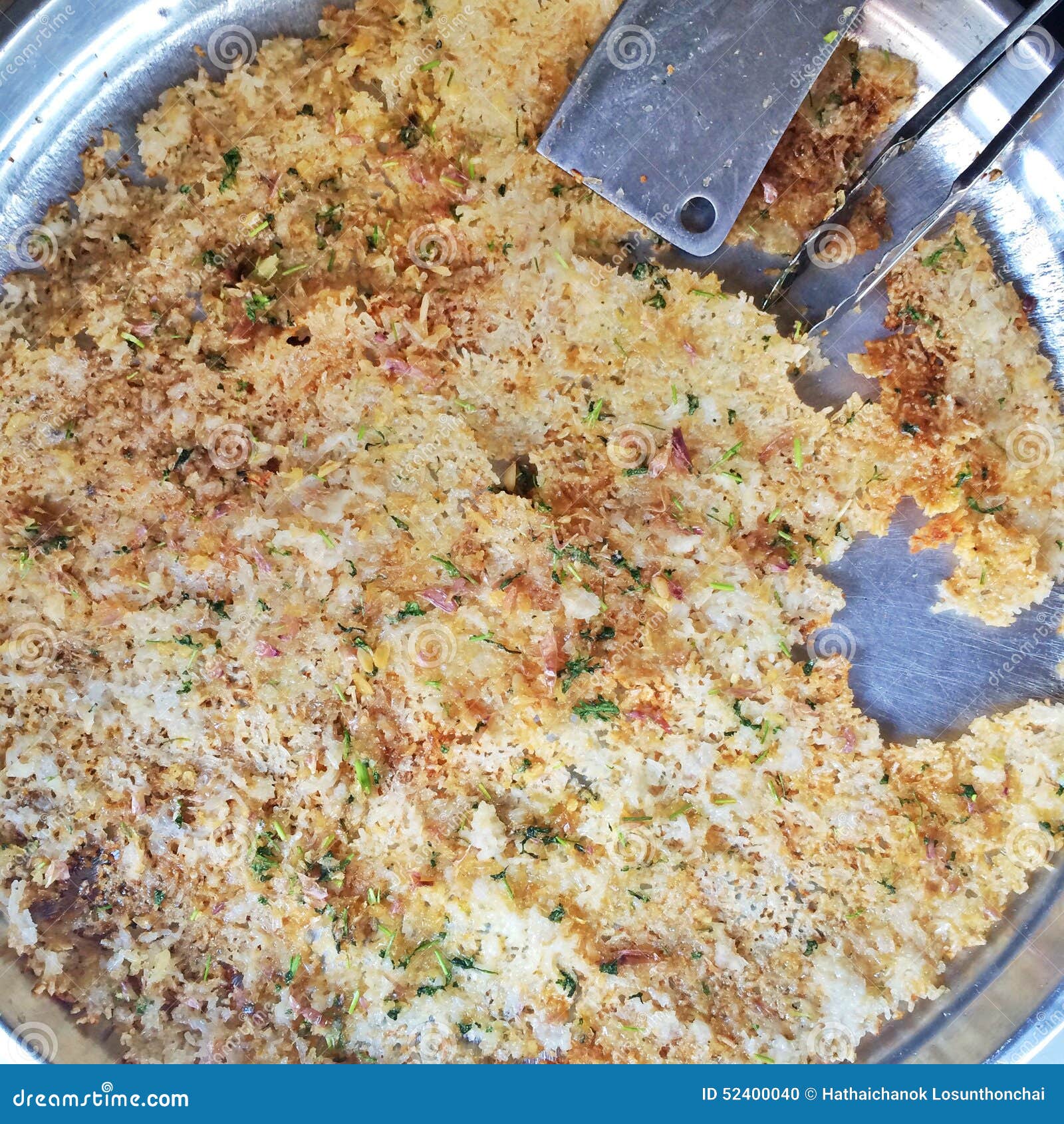 Rice Meal stock photo. Image of baked, sheets, rice, crust - 52400040