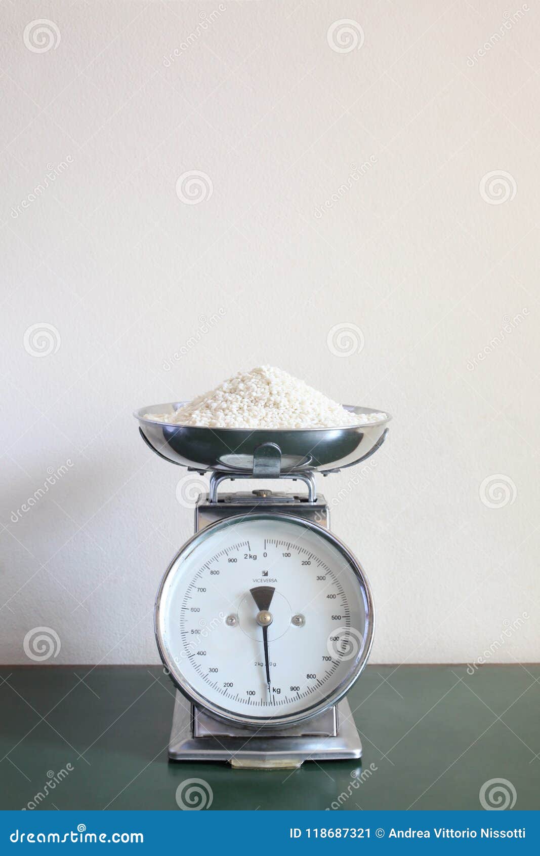 Rice On A Scale Royalty-Free Stock Photo | CartoonDealer.com #3831195