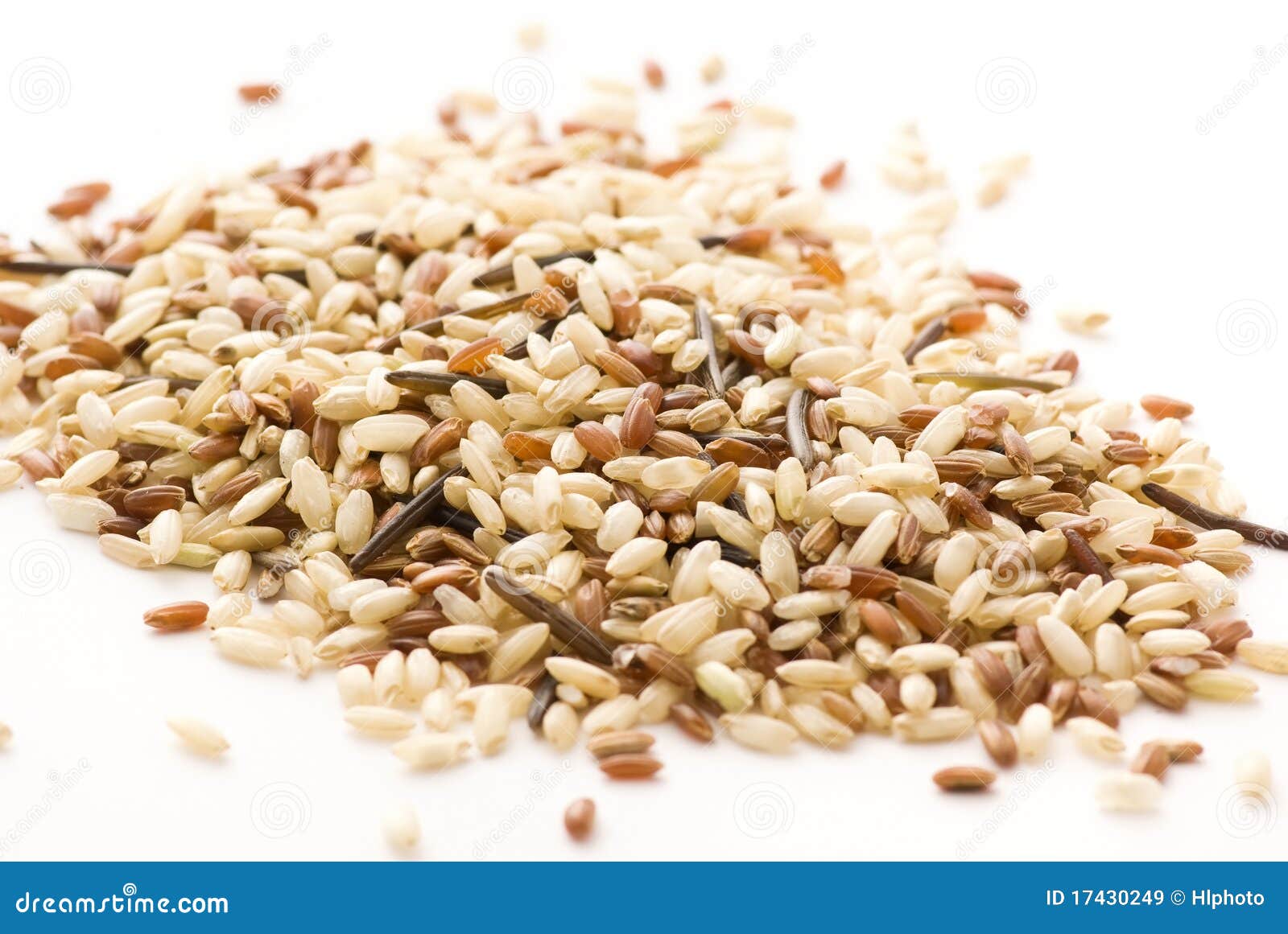 Rice mix stock image. Image of oryza, reduce, condiment - 17430249
