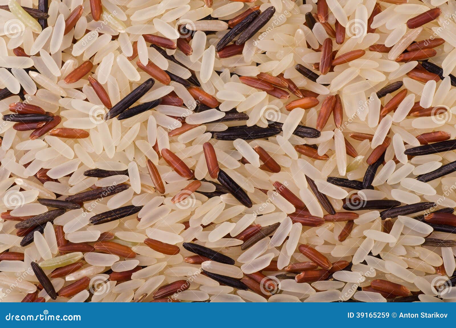 Rice mix stock image. Image of food, cereal, agriculture - 39165259