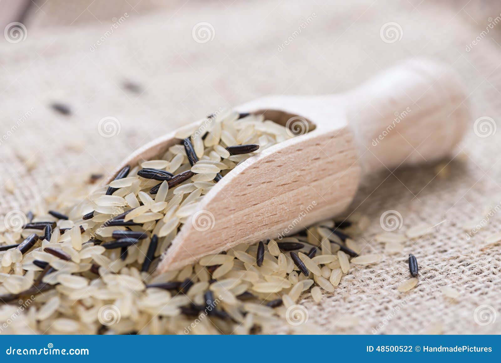 Rice (mixed with Wild Rice) Stock Photo - Image of jasmine, diet: 48500522