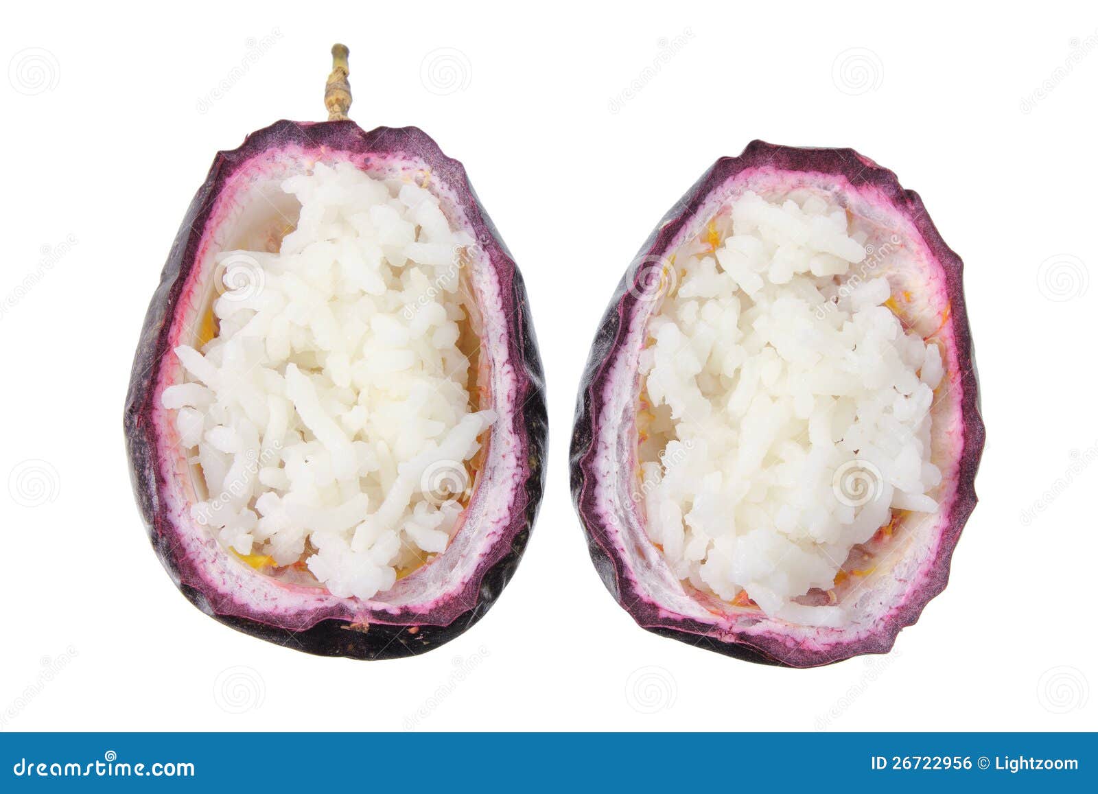 Rice in Passion Fruit stock photo. Image of special, fresh - 26722956