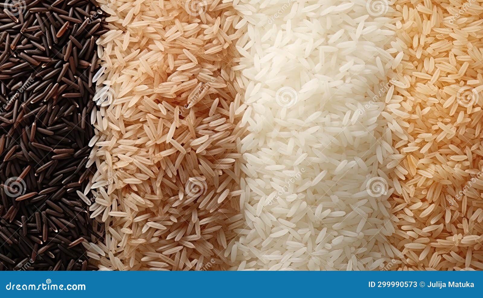 Rice Patterns with Rice Flakes Stock Illustration - Illustration of ...