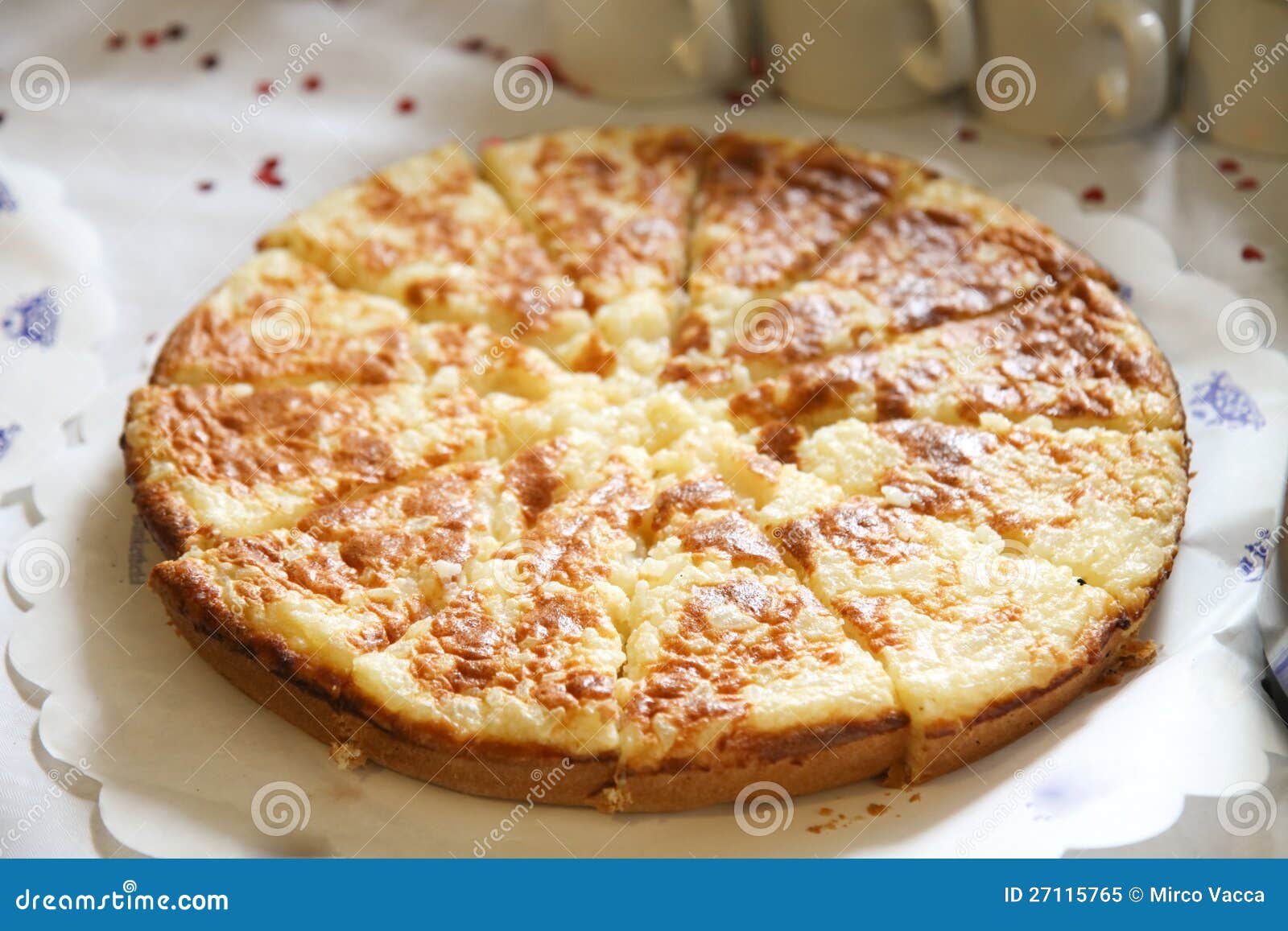 Rice pie stock image. Image of fresh, slices, food, pieces - 27115765