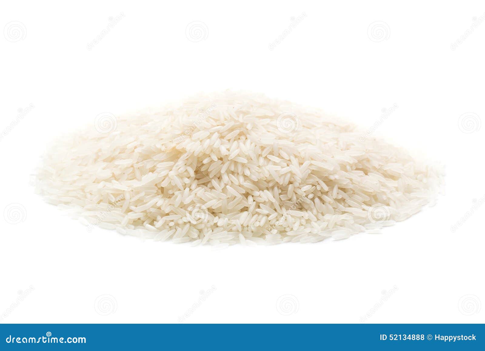 Rice on a pile stock photo. Image of grain, closeup, pile - 52134888