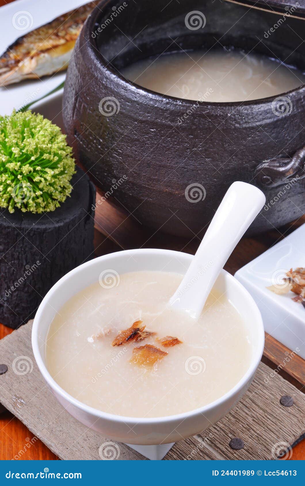 Rice porridge stock image. Image of cereal, menu, meal - 24401989