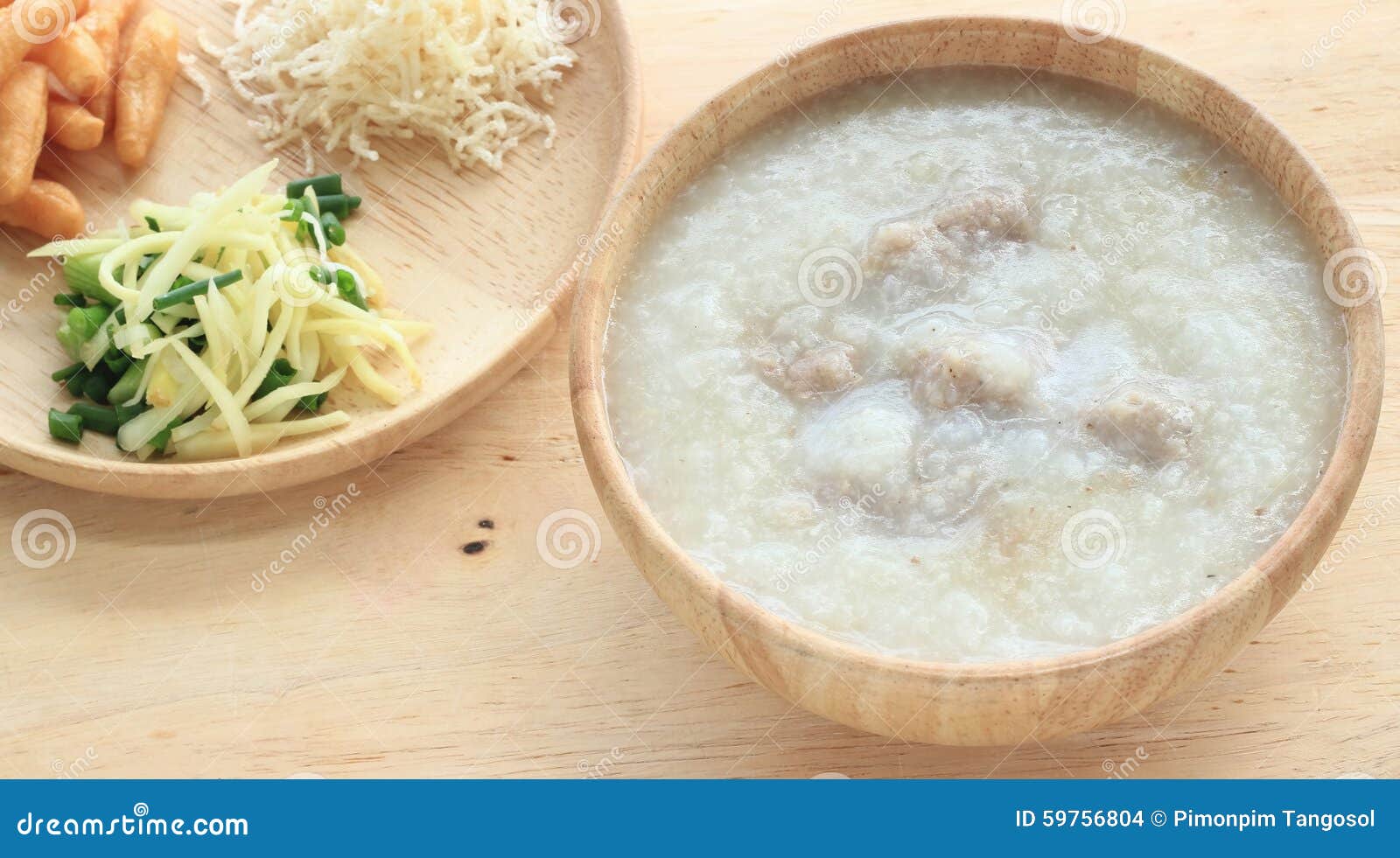 Rice porridge stock photo. Image of cuisine, gruel, asian - 59756804
