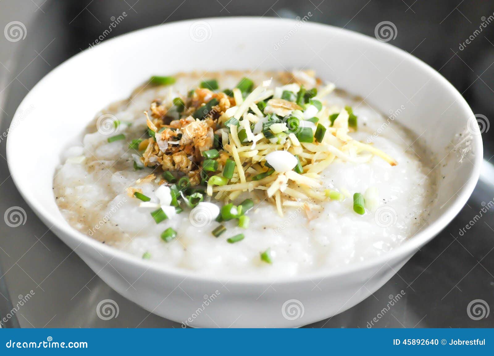 Rice porridge stock photo. Image of food, dinner, porridge - 45892640