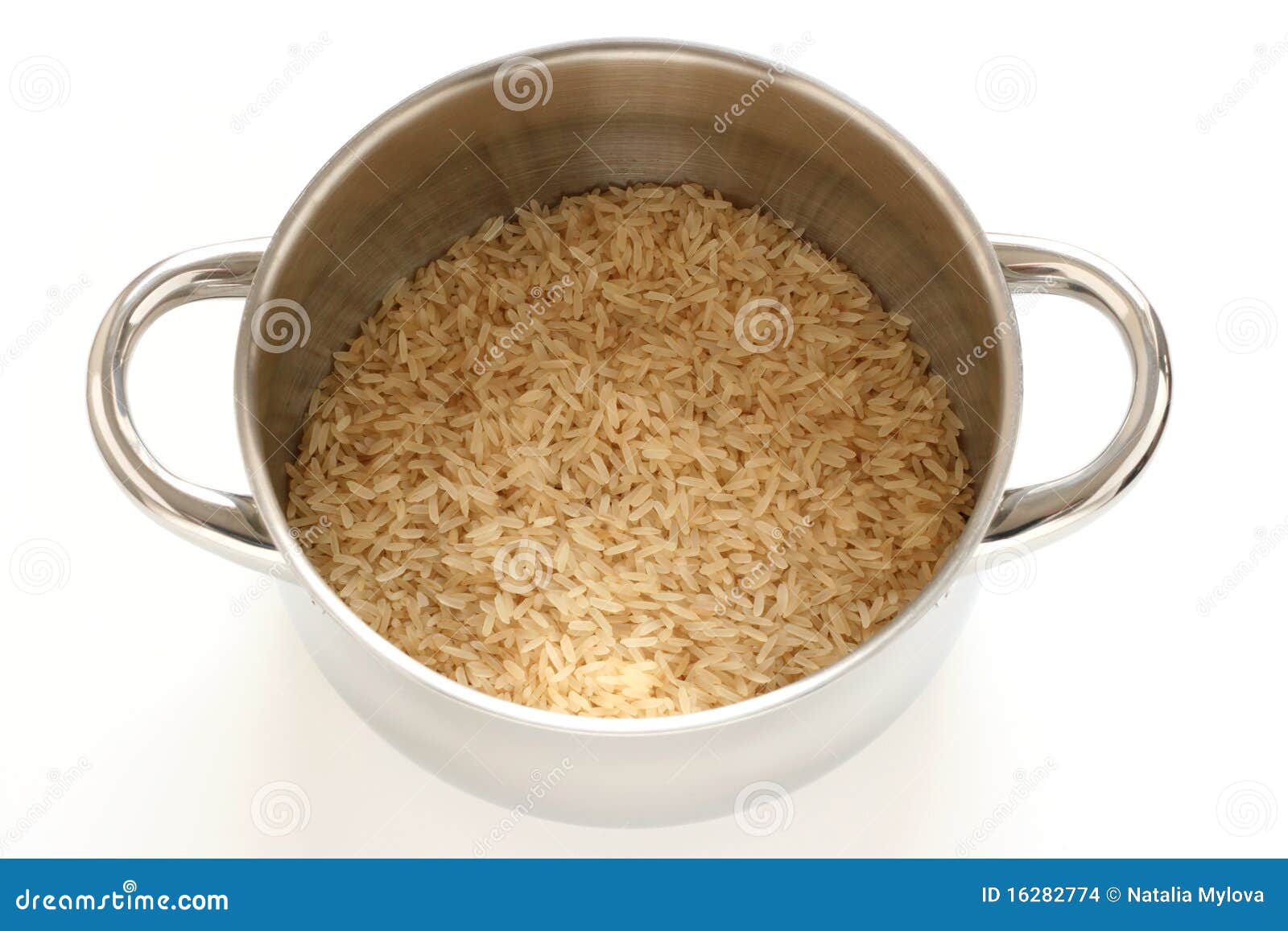 Rice in a pot stock photo. Image of yellow, ingridient - 16282774