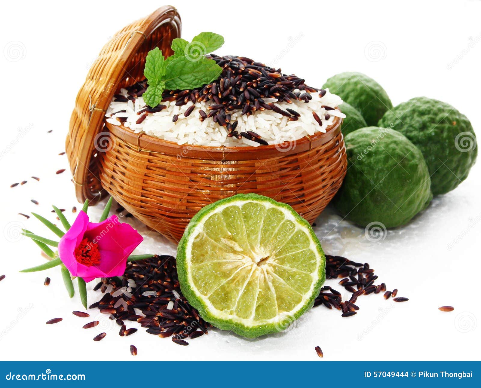 Rice and rice berry stock photo. Image of cook, rice - 57049444