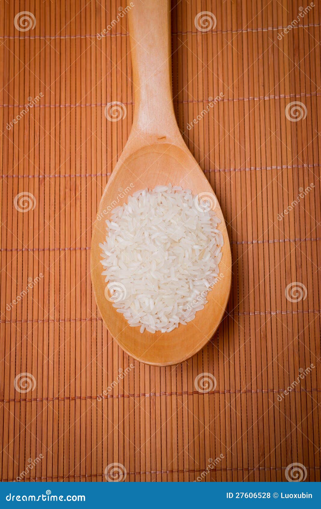 The Rice in a Rice Scoop on Stock Photo - Image of grain, scoop: 27606528