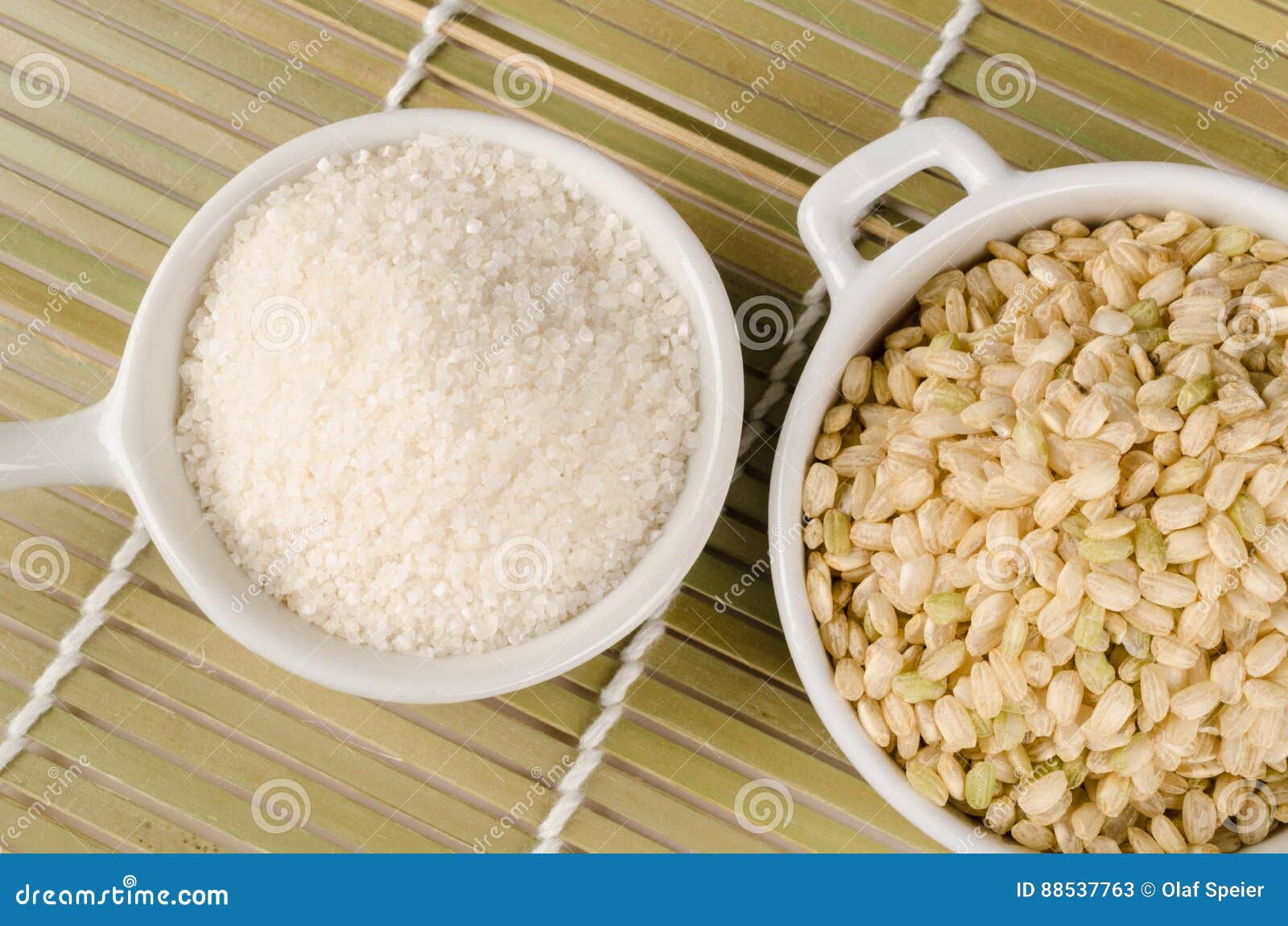 Rice and rice semolina stock image. Image of seed, nutrition - 88537763