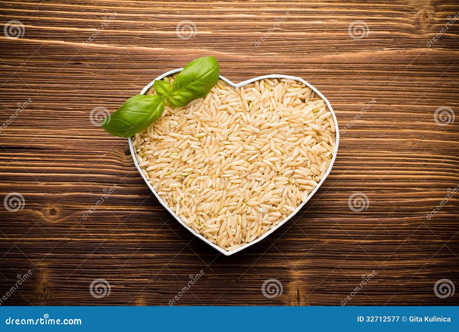 Rice. stock image. Image of rice, organic, food, hearts - 32712577