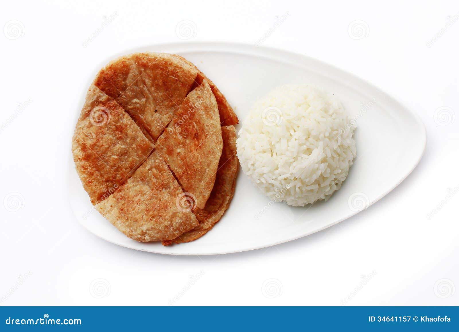 Rice and Roti stock image. Image of eating, rice, asian - 34641157