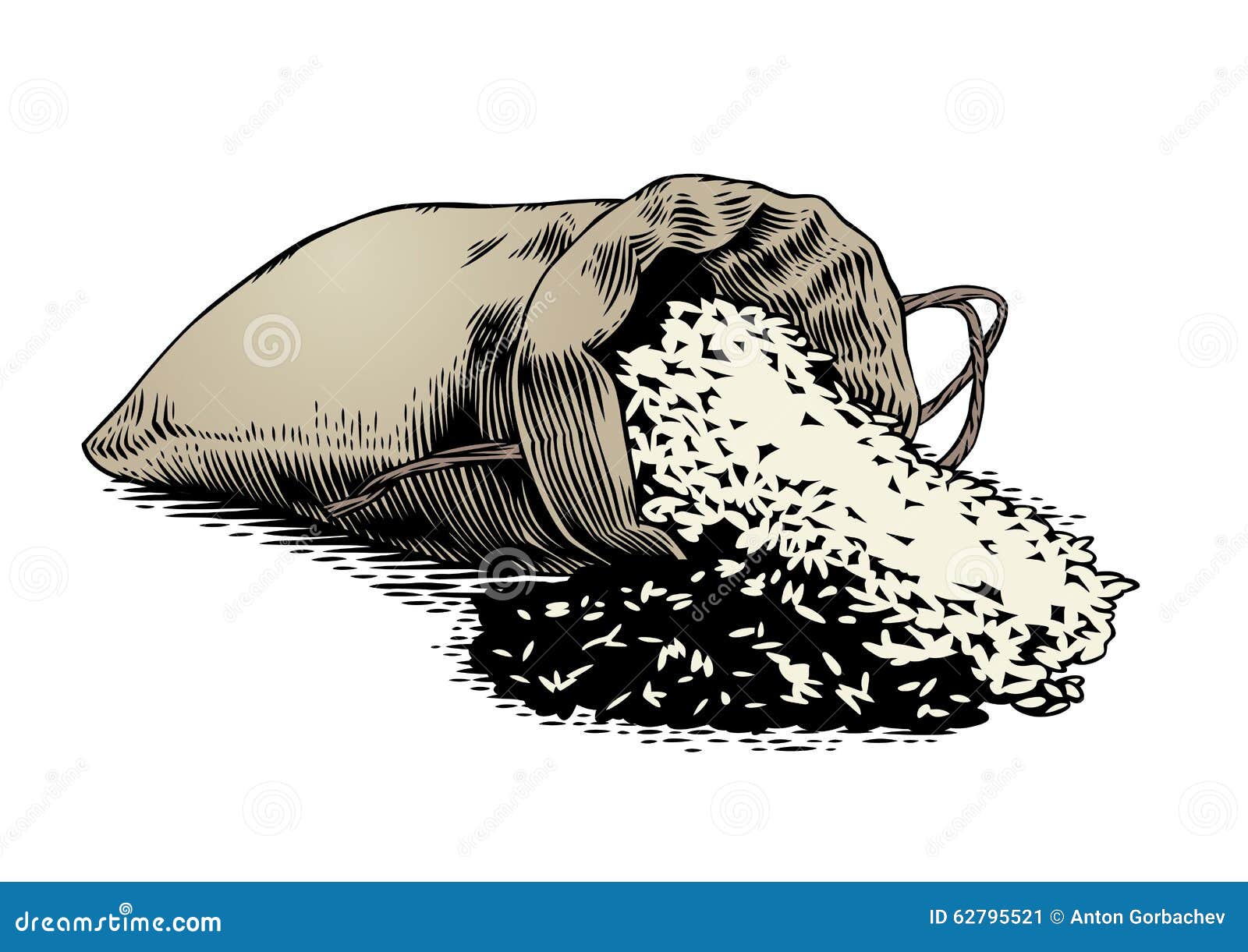 Bag Of Rice Drawing at Natosha Guerro blog