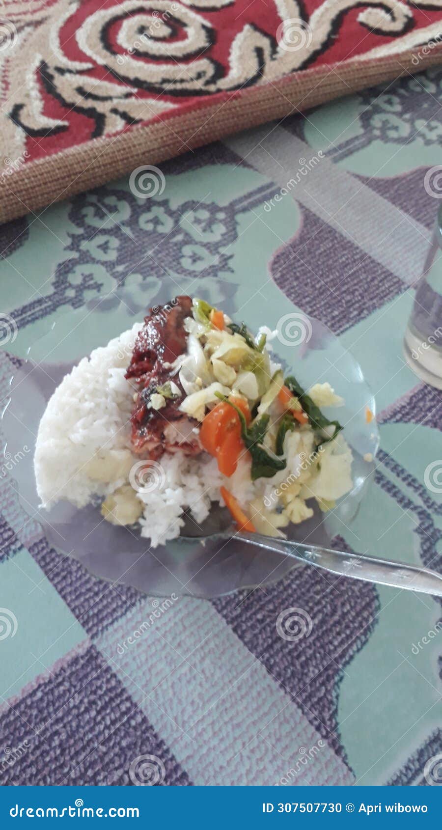 Rice sayur cap cai stock photo. Image of cabcai, sayur - 307507730