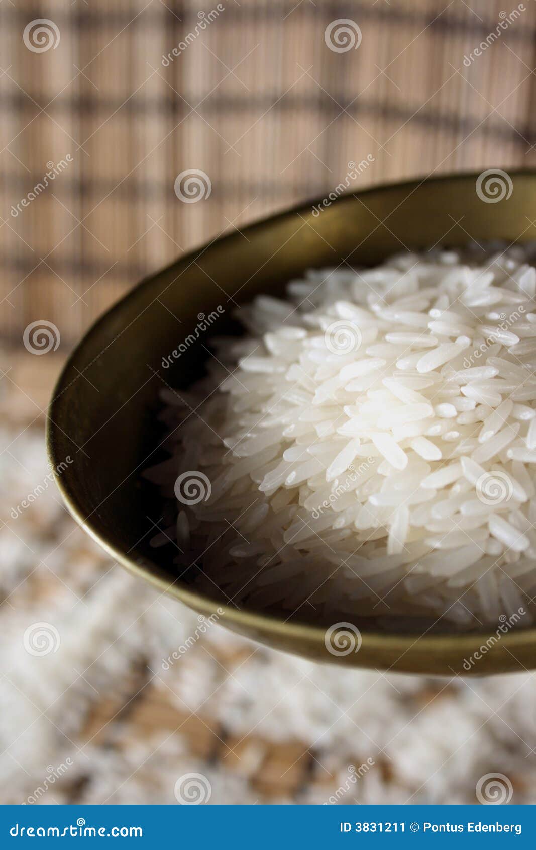 Rice on a scale stock image. Image of bowl, hunger, fresh - 3831211