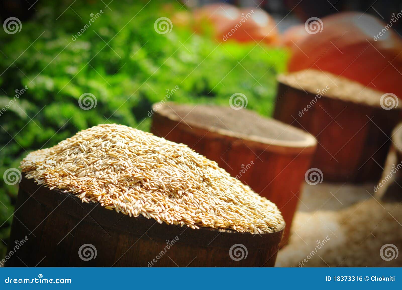 Rice seed stock photo. Image of four, assortment, group - 18373316