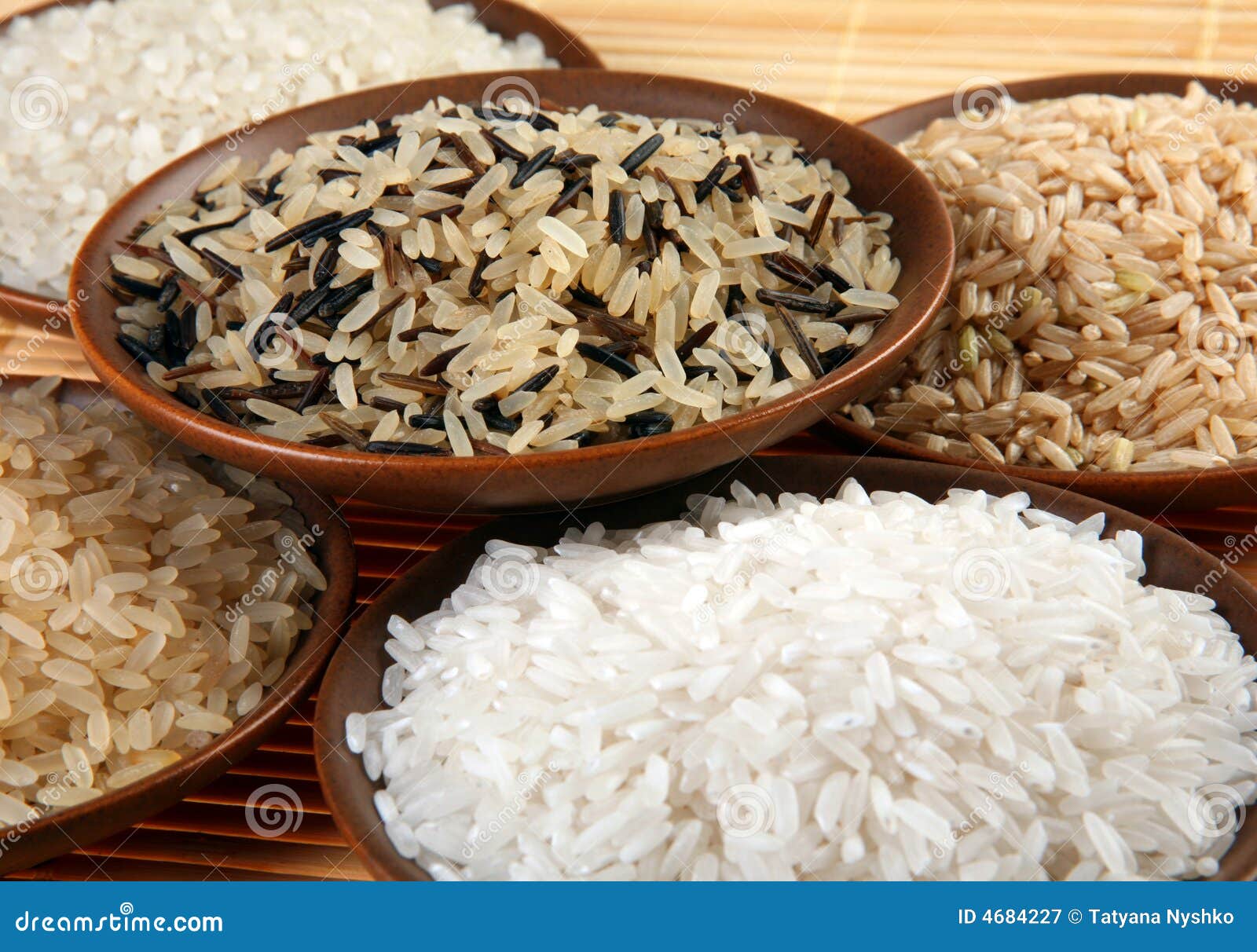 Rice set stock image. Image of kernel, food, detail, group - 4684227