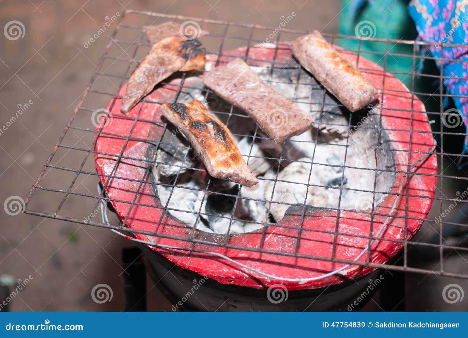 Rice in a sieve stock image. Image of snack, coconut - 47754839