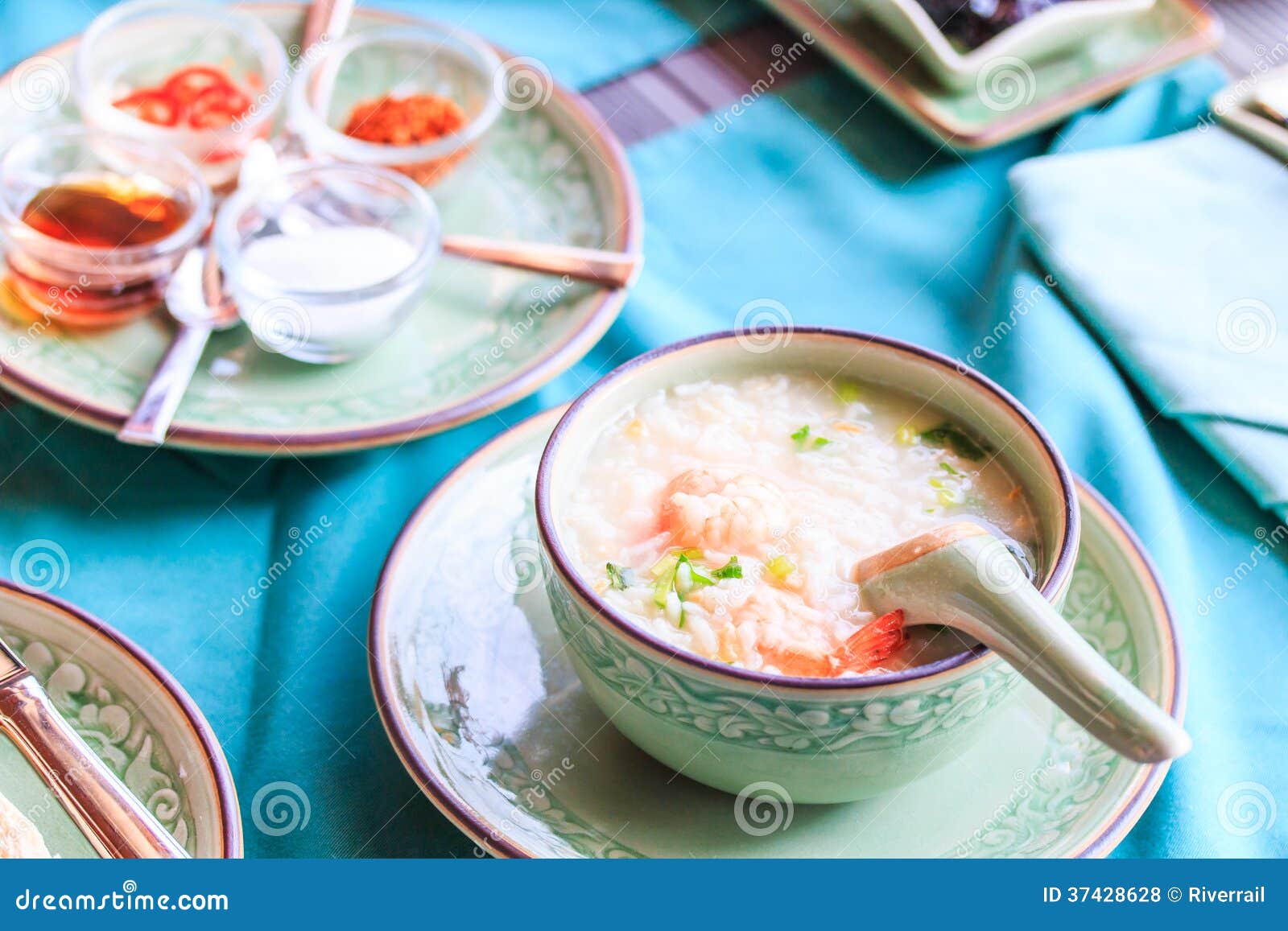 Rice soup stock photo. Image of cooked, color, gourmet - 37428628