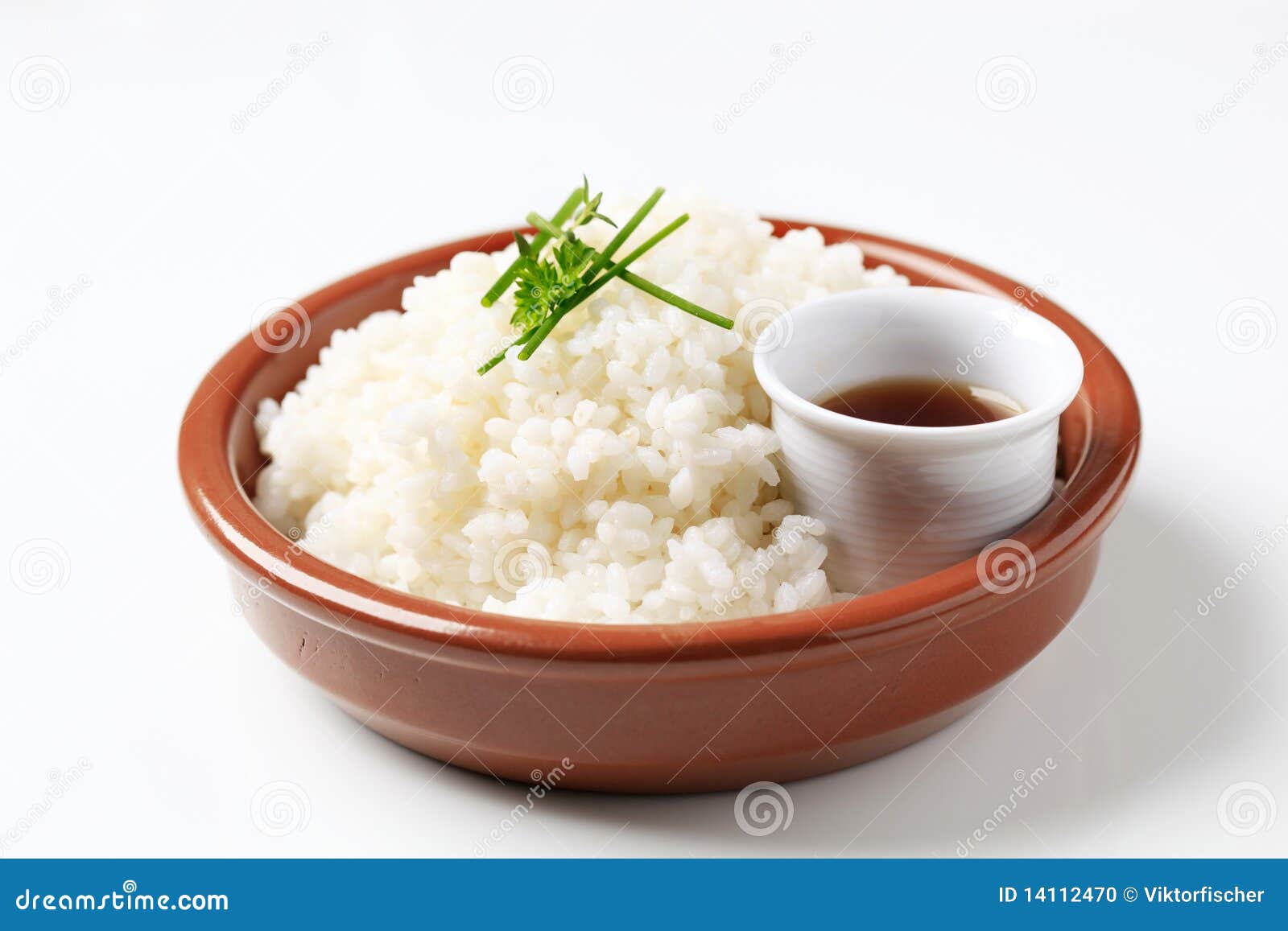 Rice and soy sauce stock photo. Image of accompaniment - 14112470