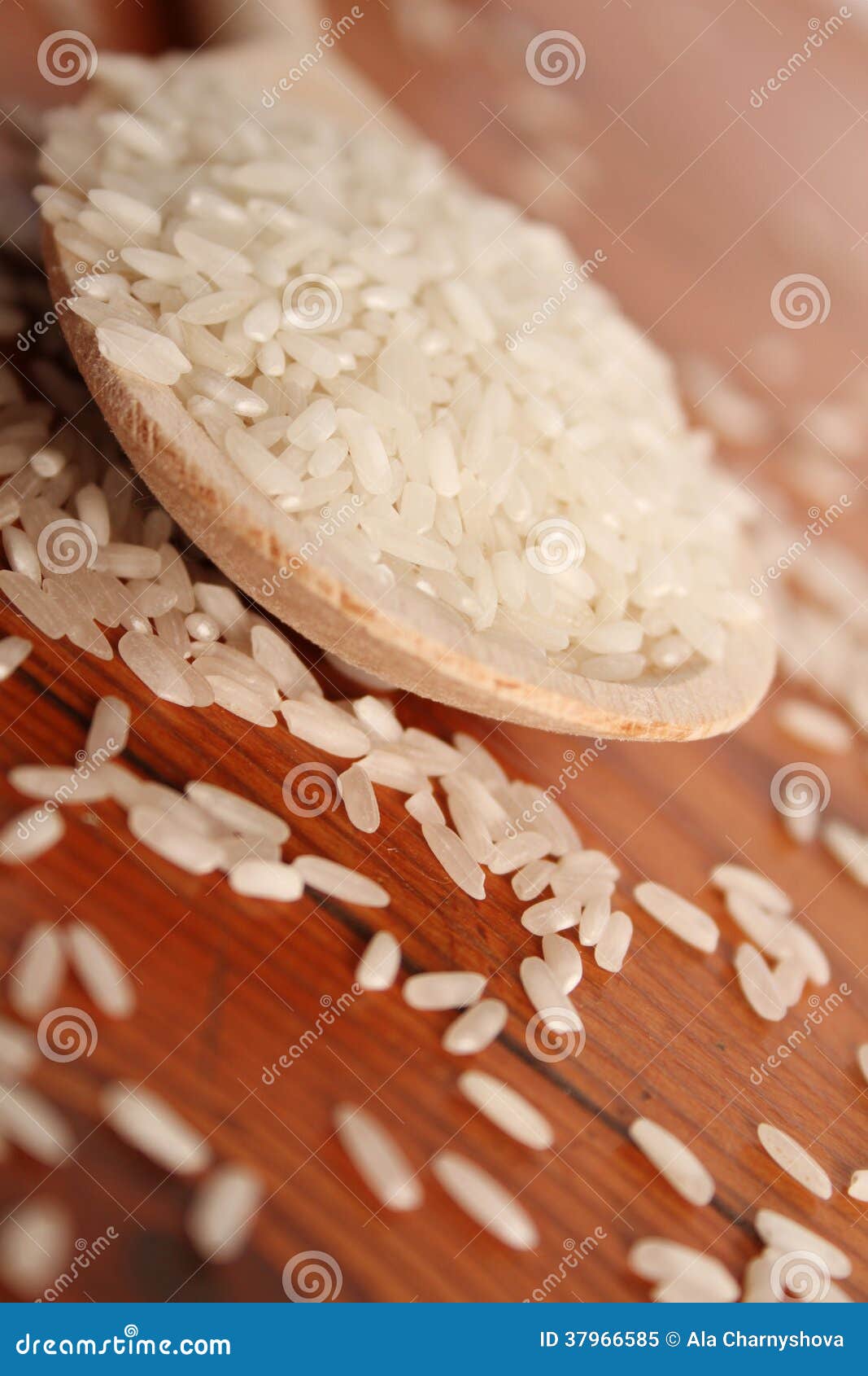 Rice in spoon stock image. Image of objectsequipment - 37966585
