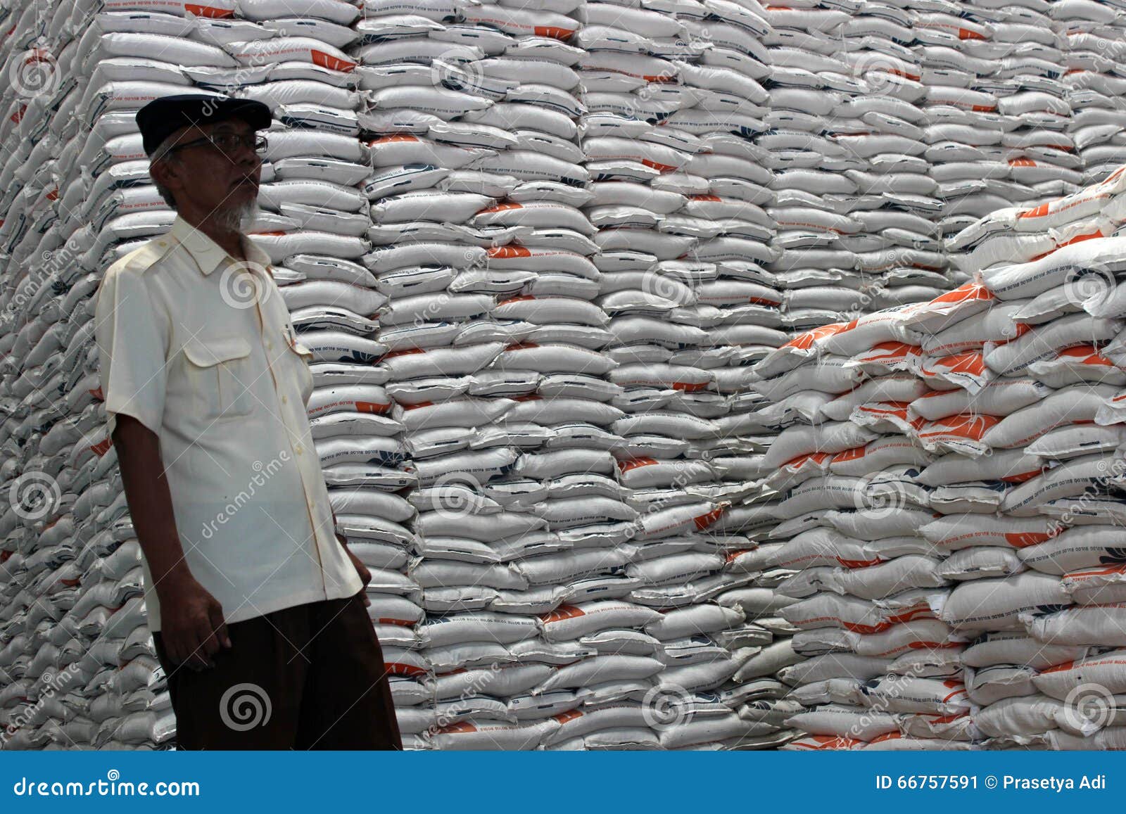 Rice storage warehouses editorial photo. Image of community - 66757591