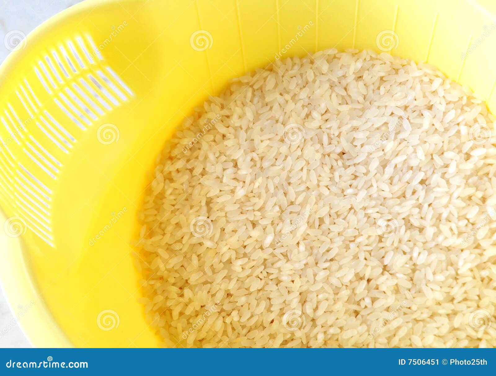 Rice strainer stock image. Image of meal, kitchen, water - 7506451