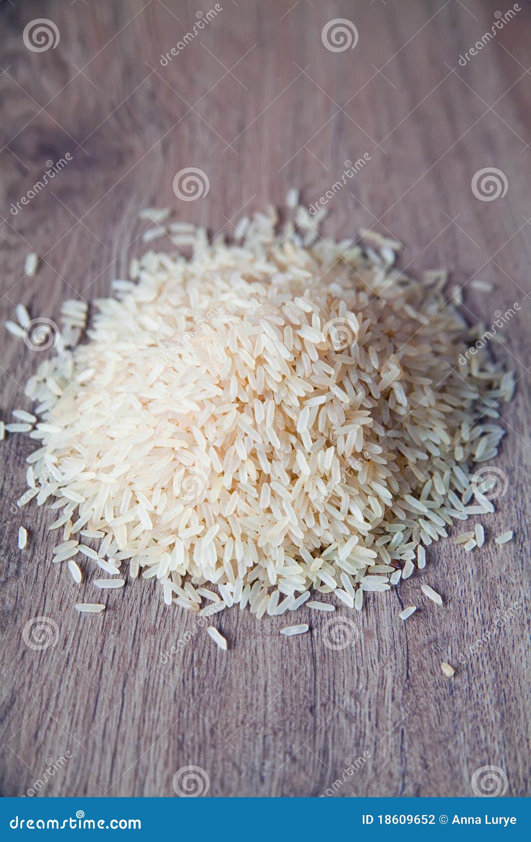 Rice on the Table stock photo. Image of plant, long, close - 18609652