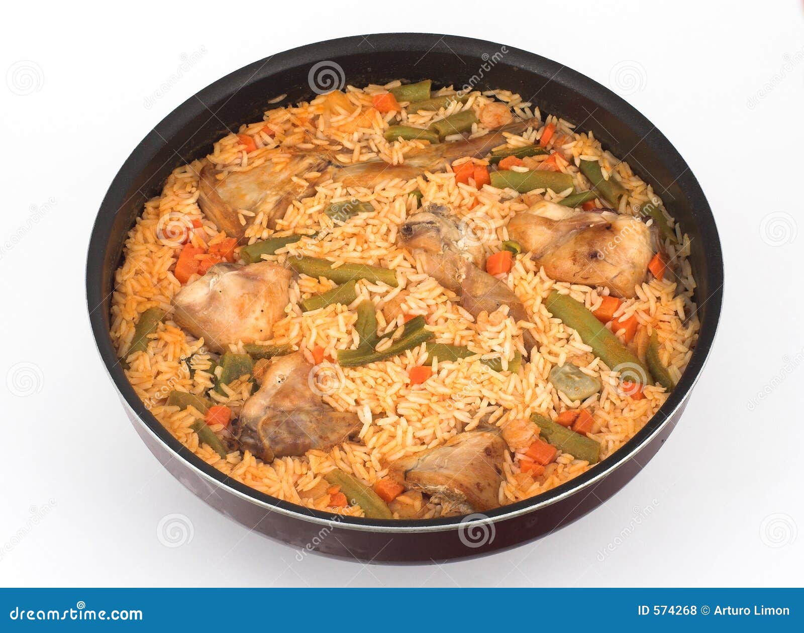 Rice, Vegetables and Rabbit Stock Photo - Image of hungry, healthy: 574268