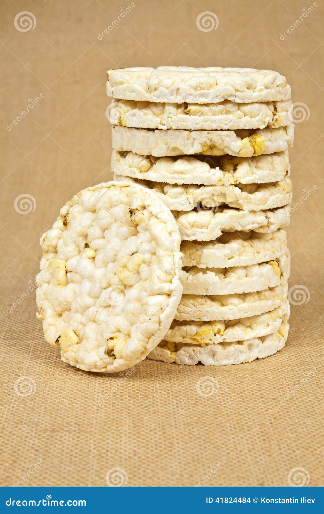 Rice wafers stock photo. Image of food, cake, crispy - 41824484