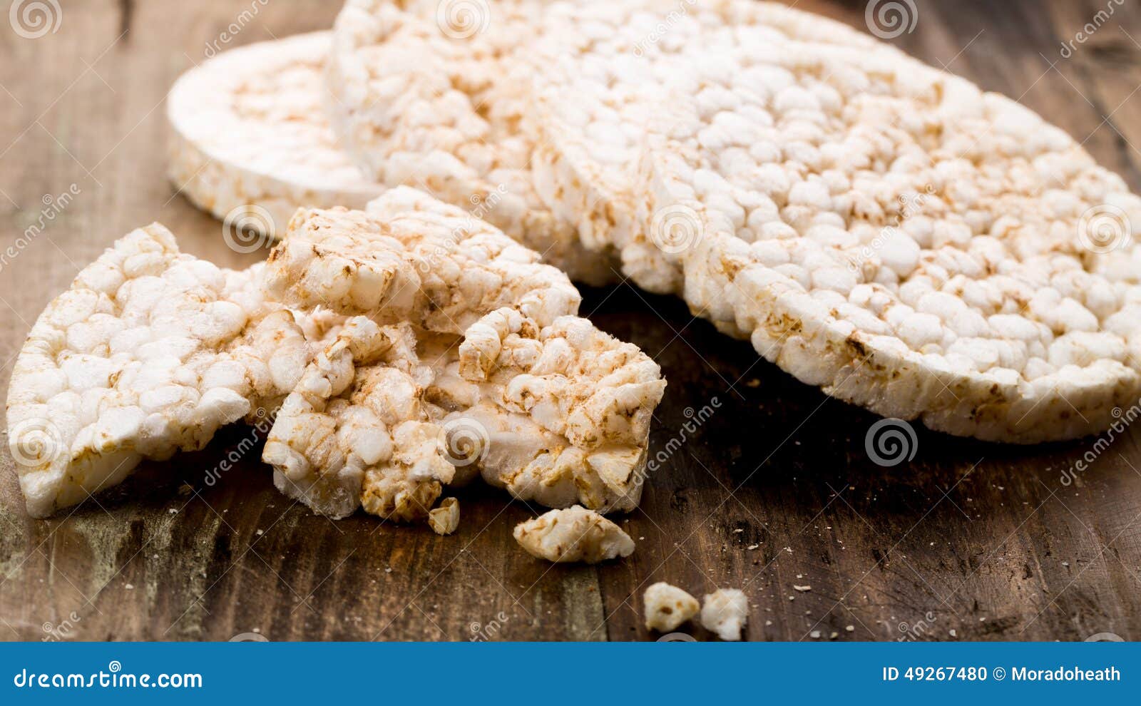 Rice wafers stock photo. Image of health, nutrition, crispbread - 49267480