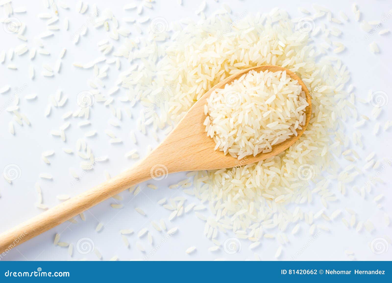 Rice on white background stock photo. Image of natural - 81420662