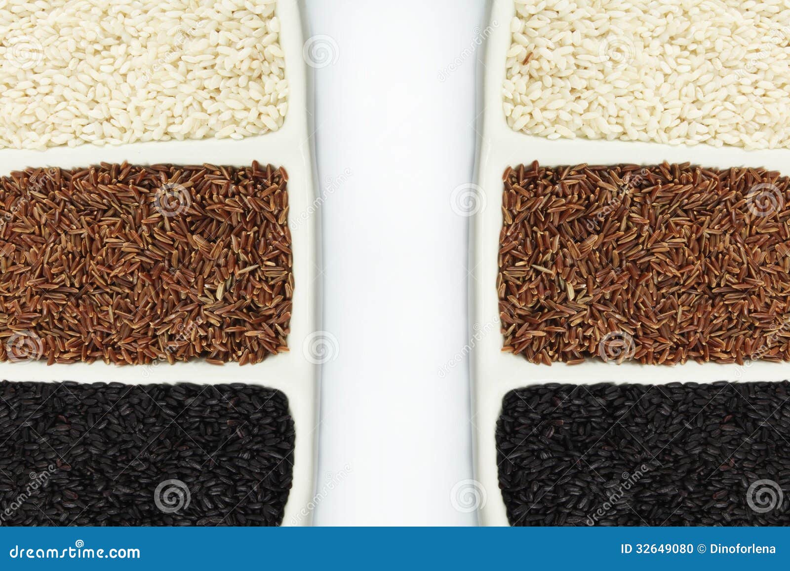 Rice White, Black and Brown Stock Photo - Image of culture, white: 32649080