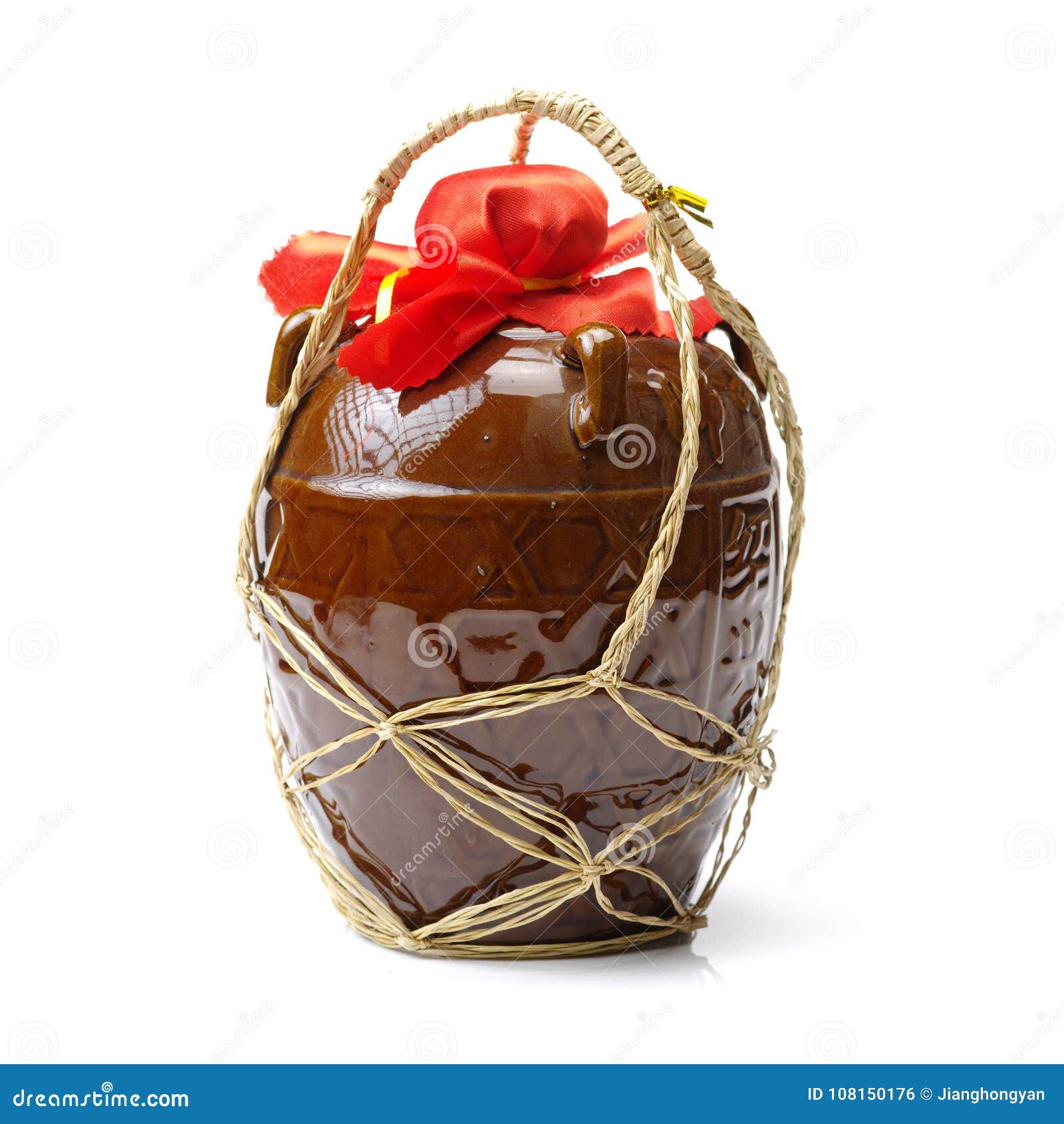 Rice Wine in the Ceramic Jar Stock Photo - Image of wine, east: 108150176