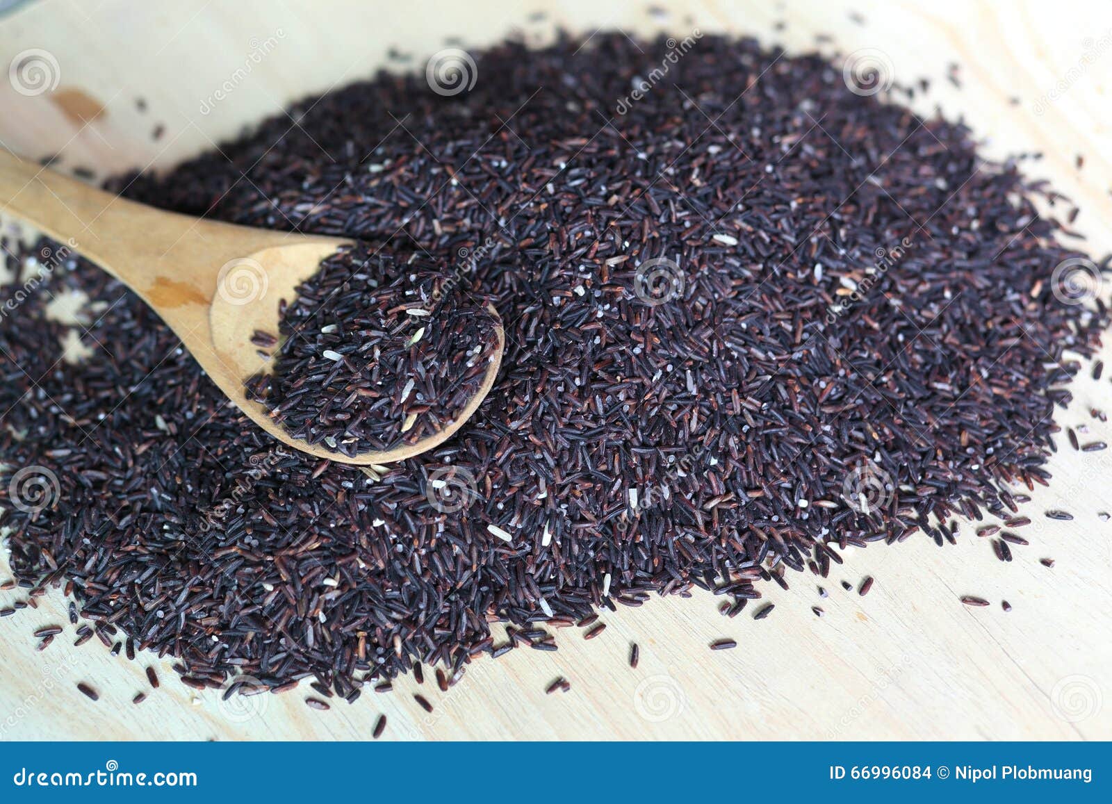 Riceberry rice stock photo. Image of food, thailand, black - 66996084