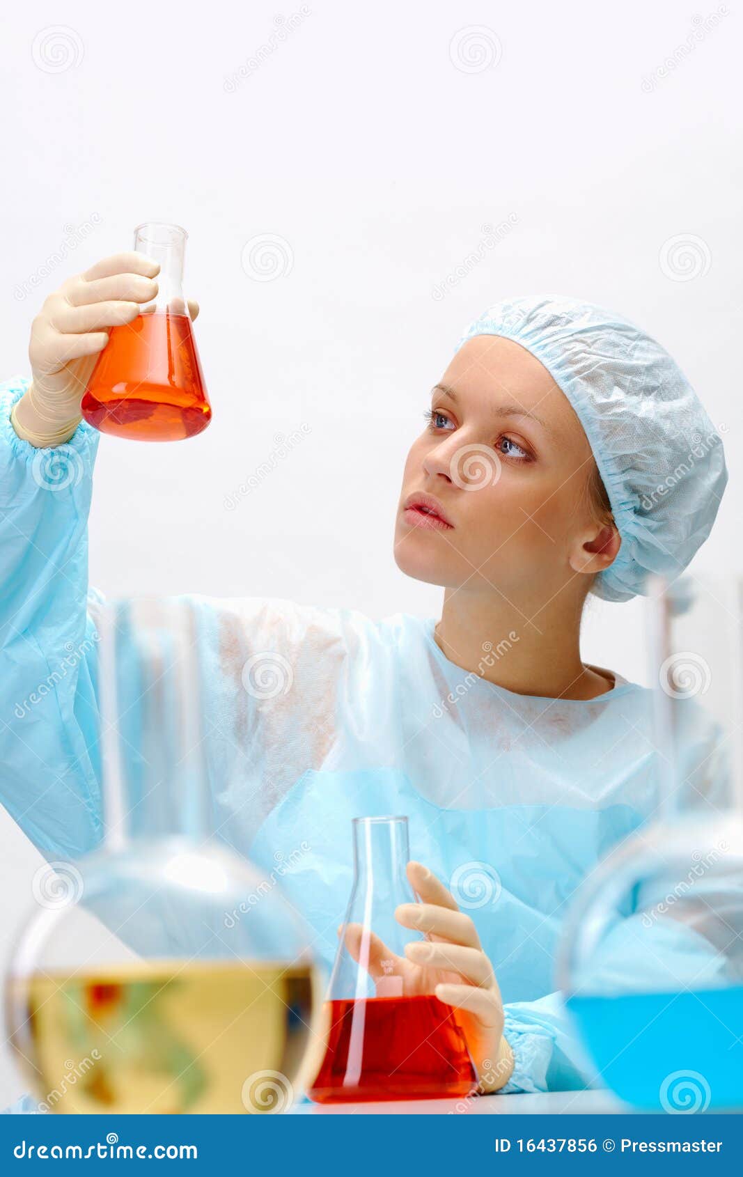 Ricerca scientifica fotografia stock. Immagine di laboratorio - 16437856