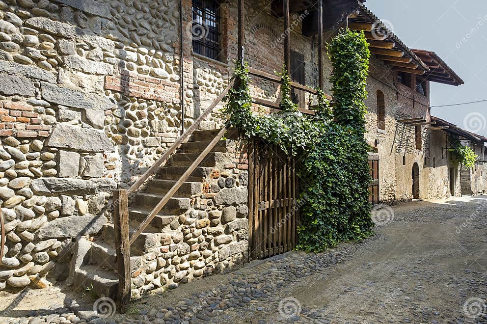 Ricetto of Candelo stock image. Image of perspective - 24106901