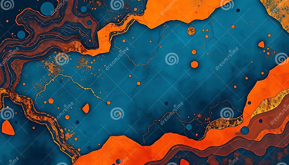 Rich Abstract Texture Background: Depth and Colorful Patterns Stock ...