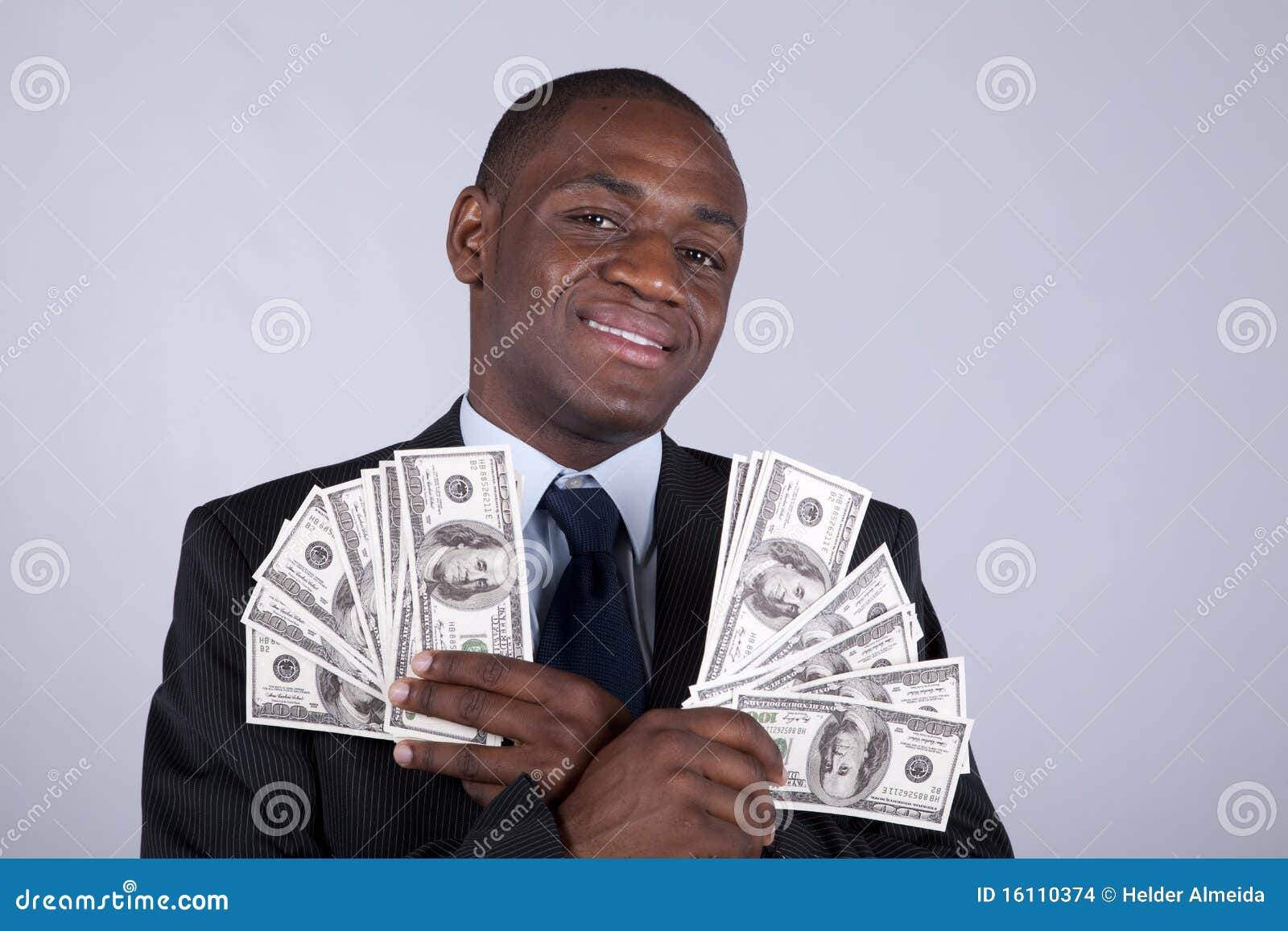 Rich African Businessman Stock Images - Image: 16110374