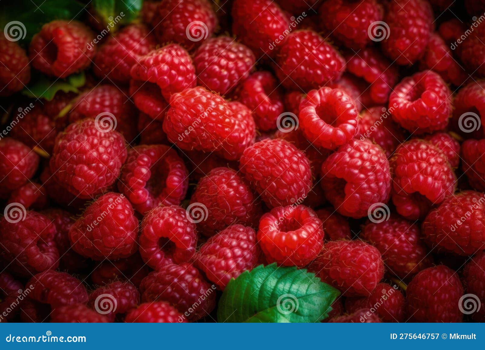 Rich Background with Lots of Raspberries Generative AI Stock ...