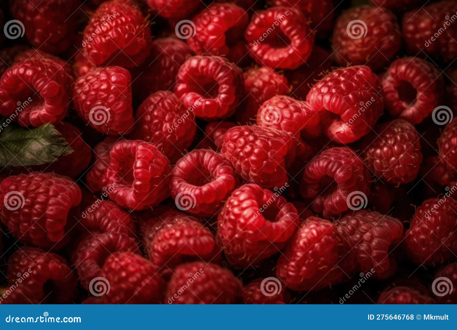 Rich Background with Lots of Raspberries Generative AI Stock ...