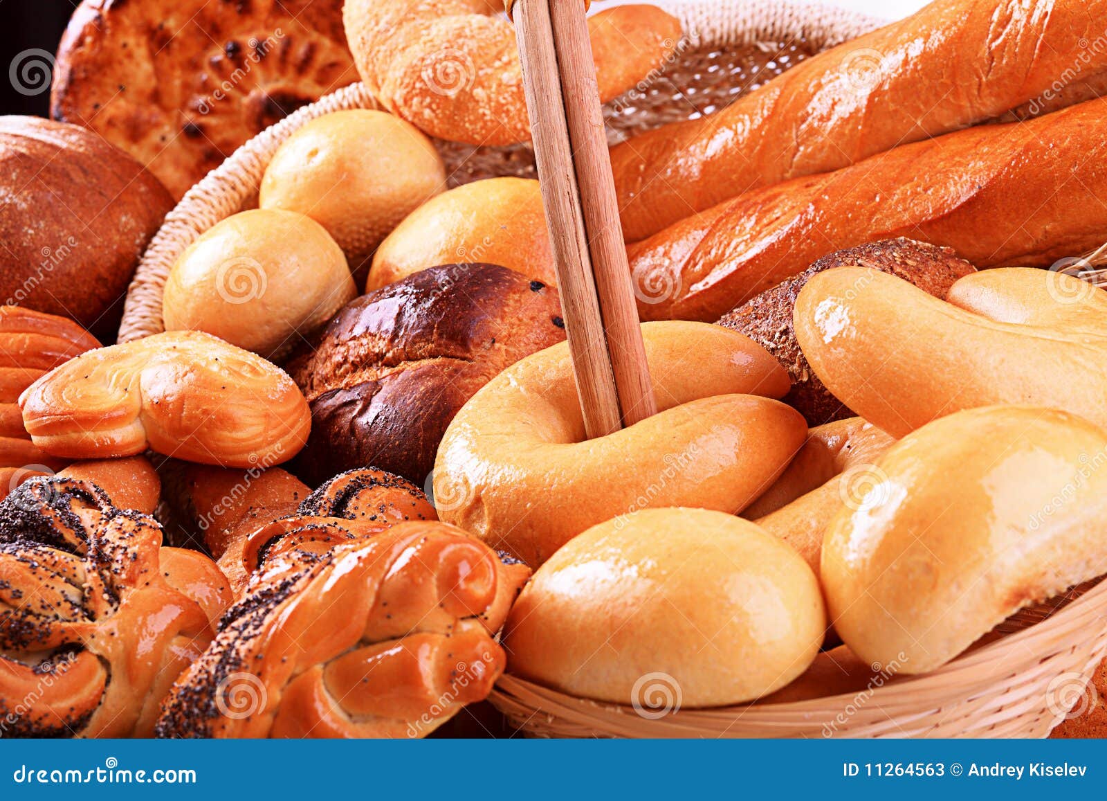 Rich bakery stock image. Image of browned, dinner, assortment - 11264563