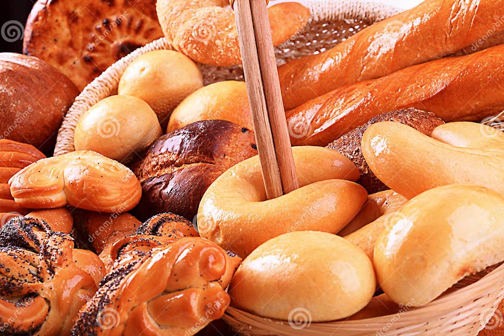 Rich bakery stock image. Image of browned, dinner, assortment - 11264563