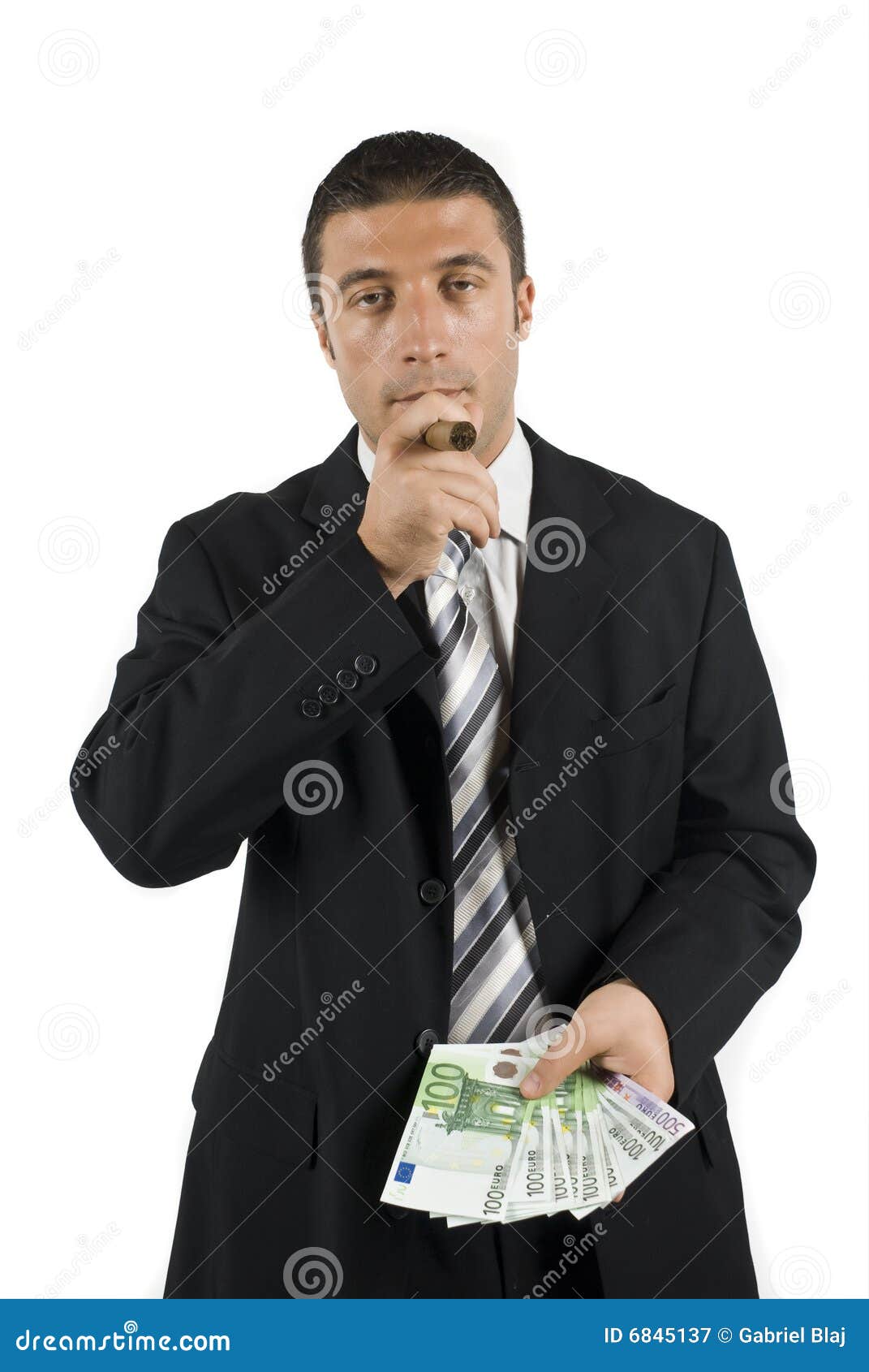 Rich businessman stock image. Image of caucasian, cuban - 6845137